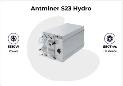 Bitmain Antminer S23 Hydro Bitcoin Miner - CryptoMinerBros